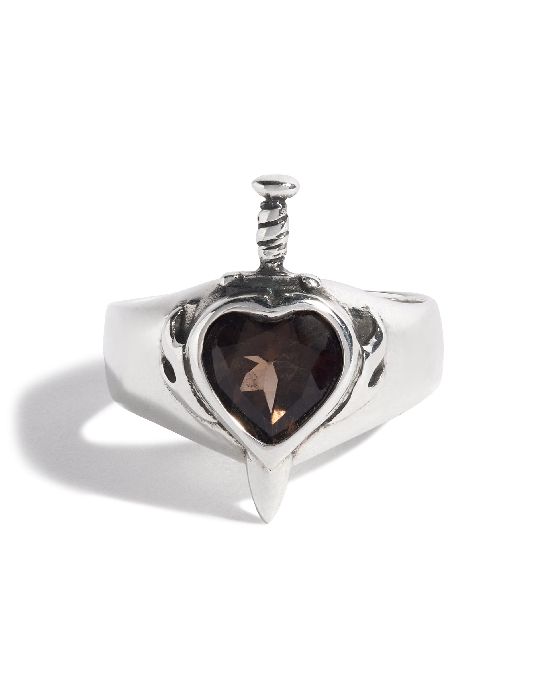 Heart & Dagger Ring – The Great Frog London