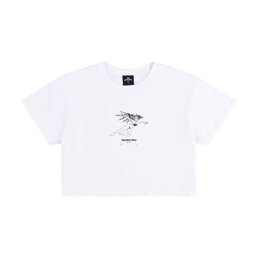 Holy Diver Crop T-Shirt – The Great Frog London